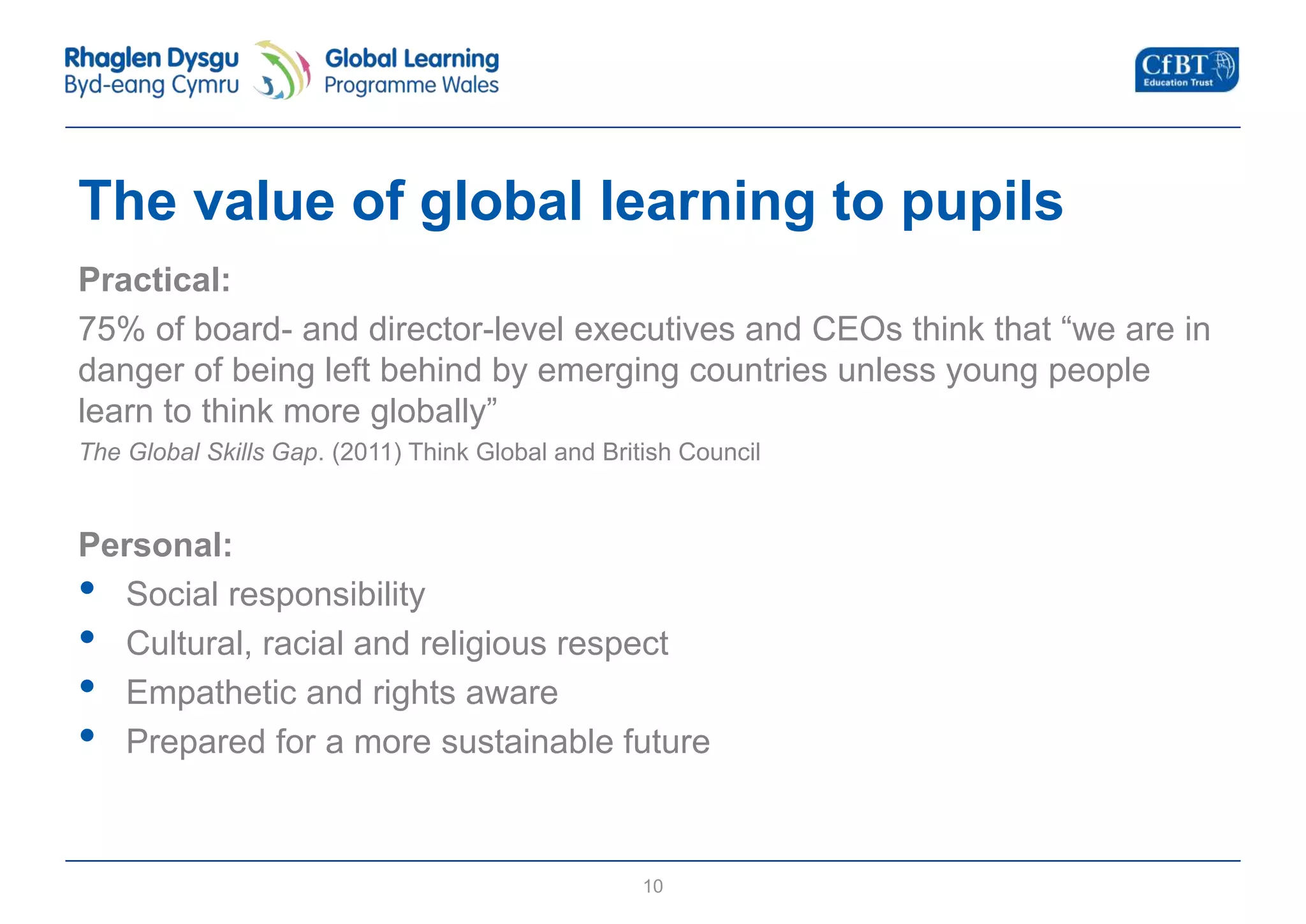 Global Learning Programme | PPTX | Education