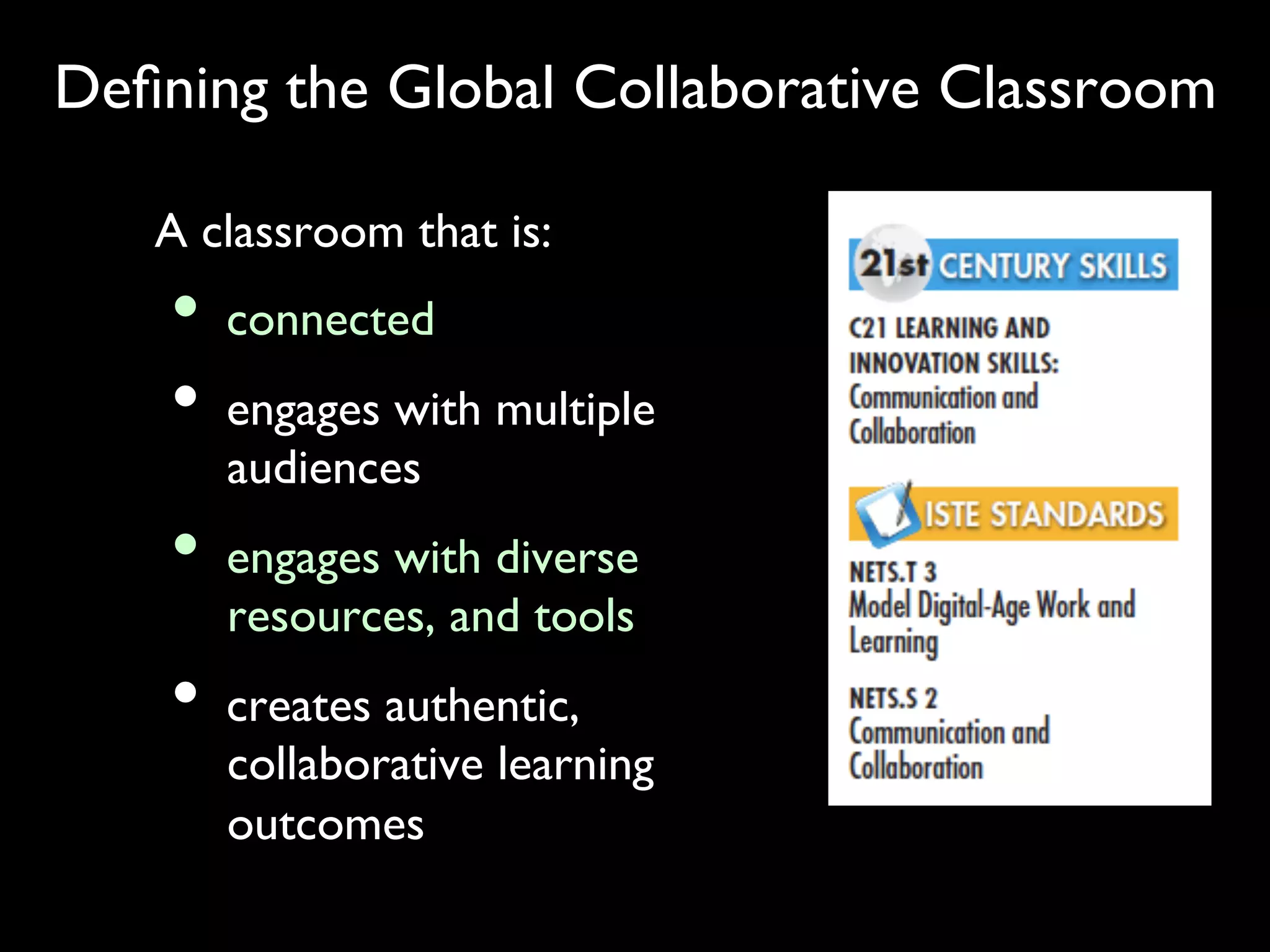 Global Learning and Collaboration - Key ideas and themes | PDF