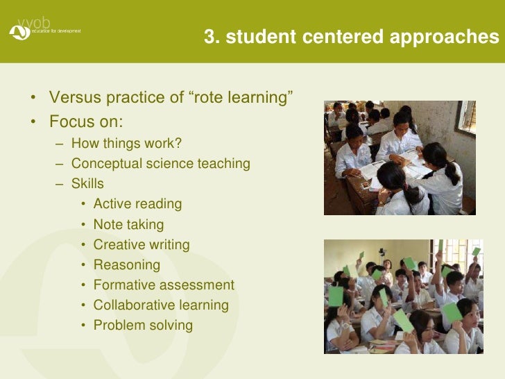 Integrating student centered approaches in science teacher training i…