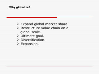 Global level strategy | PPT