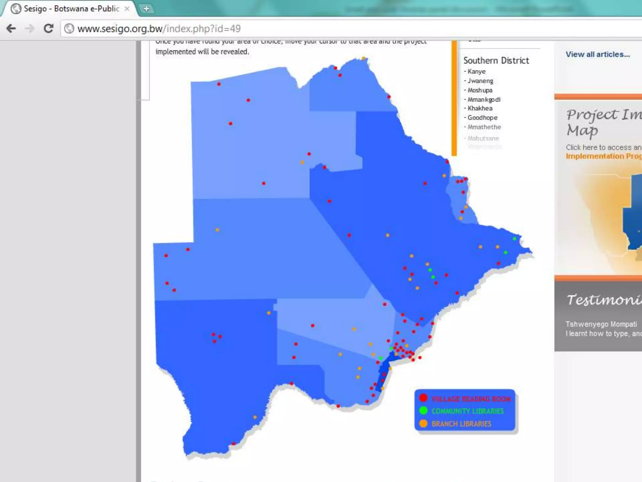 Global libraries botswana | PPT