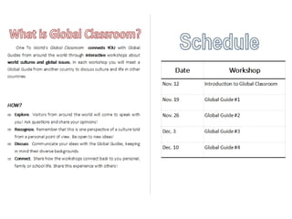 BCHS Global Lives Introduction | PPTX