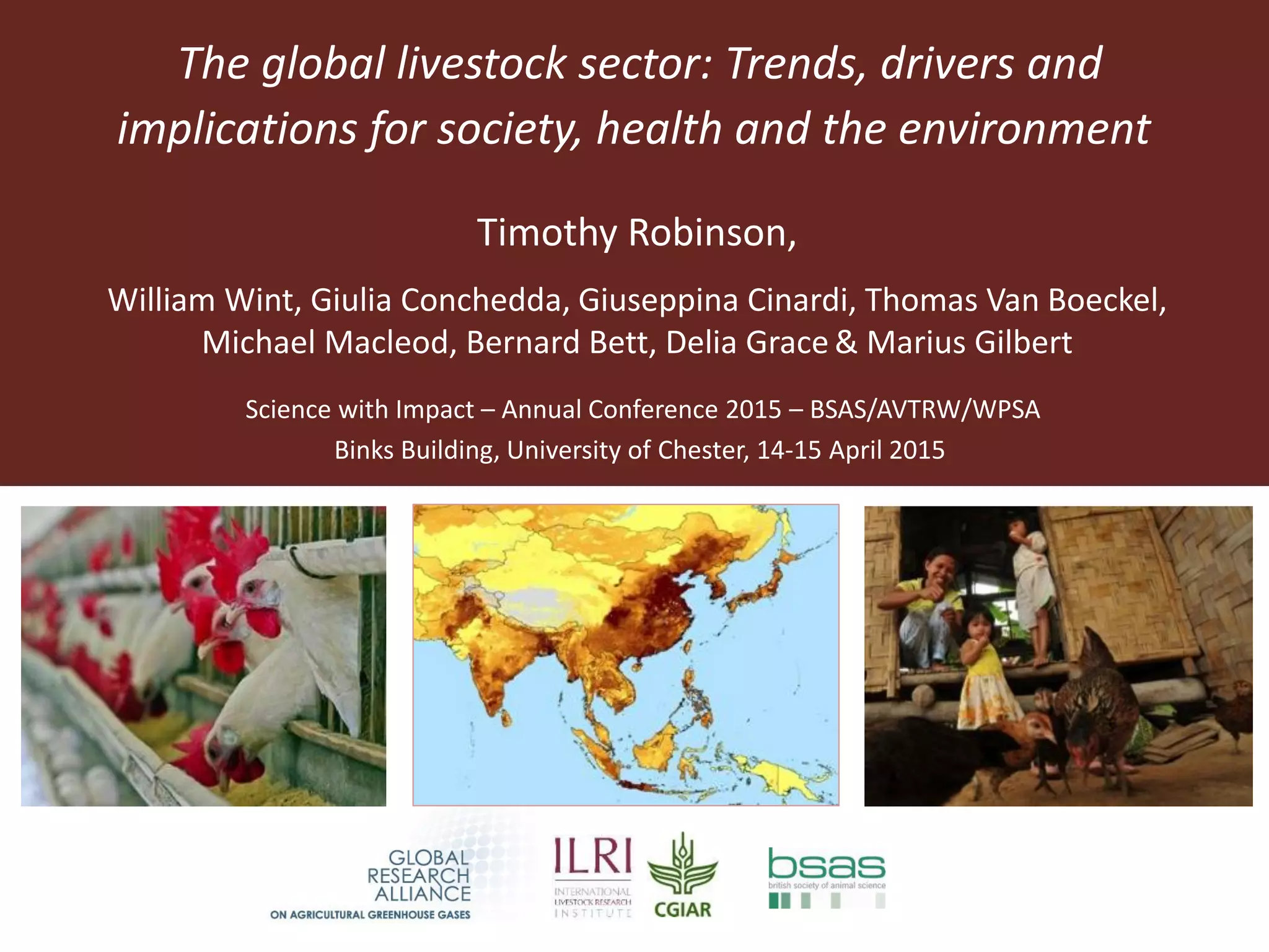 The global livestock sector: Trends, drivers and implications for ...