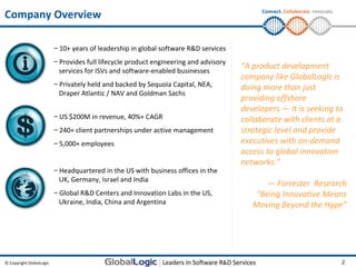 Globallogic Ppt | PPT
