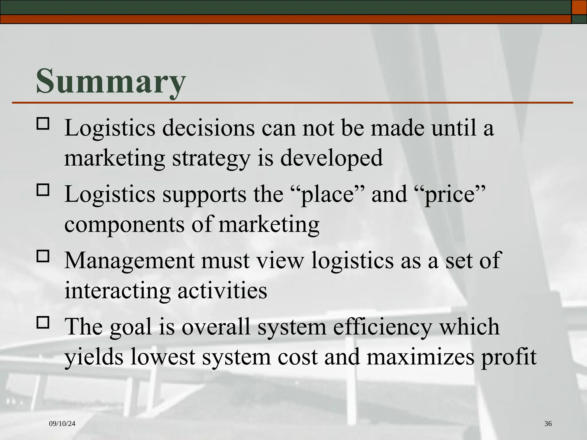 GlobalLogistics_Ch-2.ppt- for supply chain | PPT