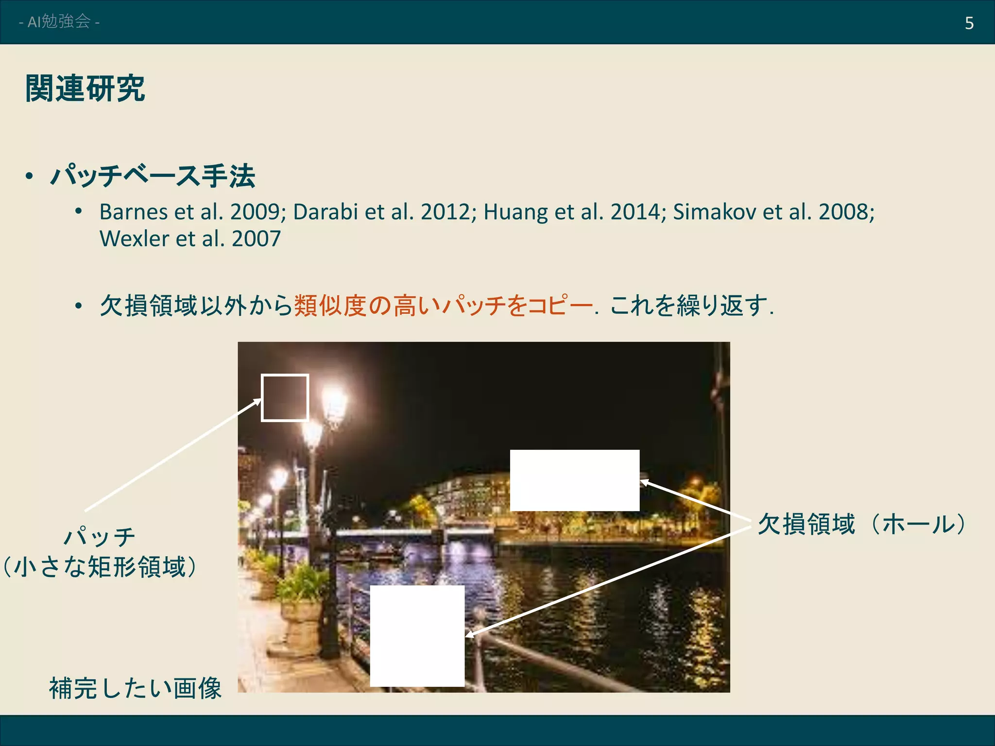 Globally And Locally Consistent Image Completion Ppt
