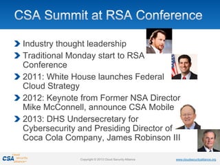 Global Mandate to Secure Cloud Computing | PPT