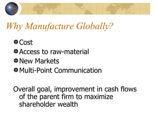 globalmanufacturing | PPT