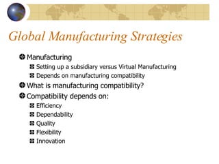 globalmanufacturing | PPT