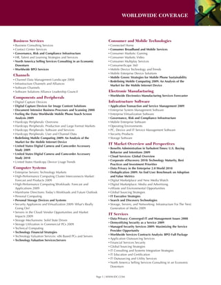 Manufacturing IDC GITA 2010 | PDF | Computing | Technology & Computing