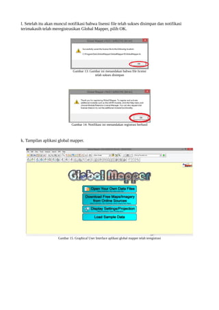 Membuat Proyeksi Peta dengan Global mapper | ODT
