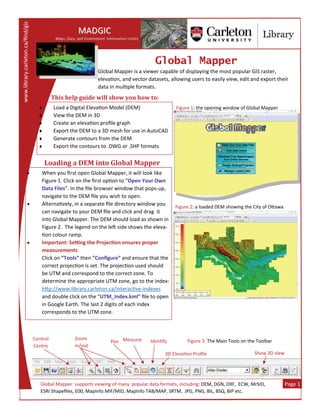 Global mapper | PDF