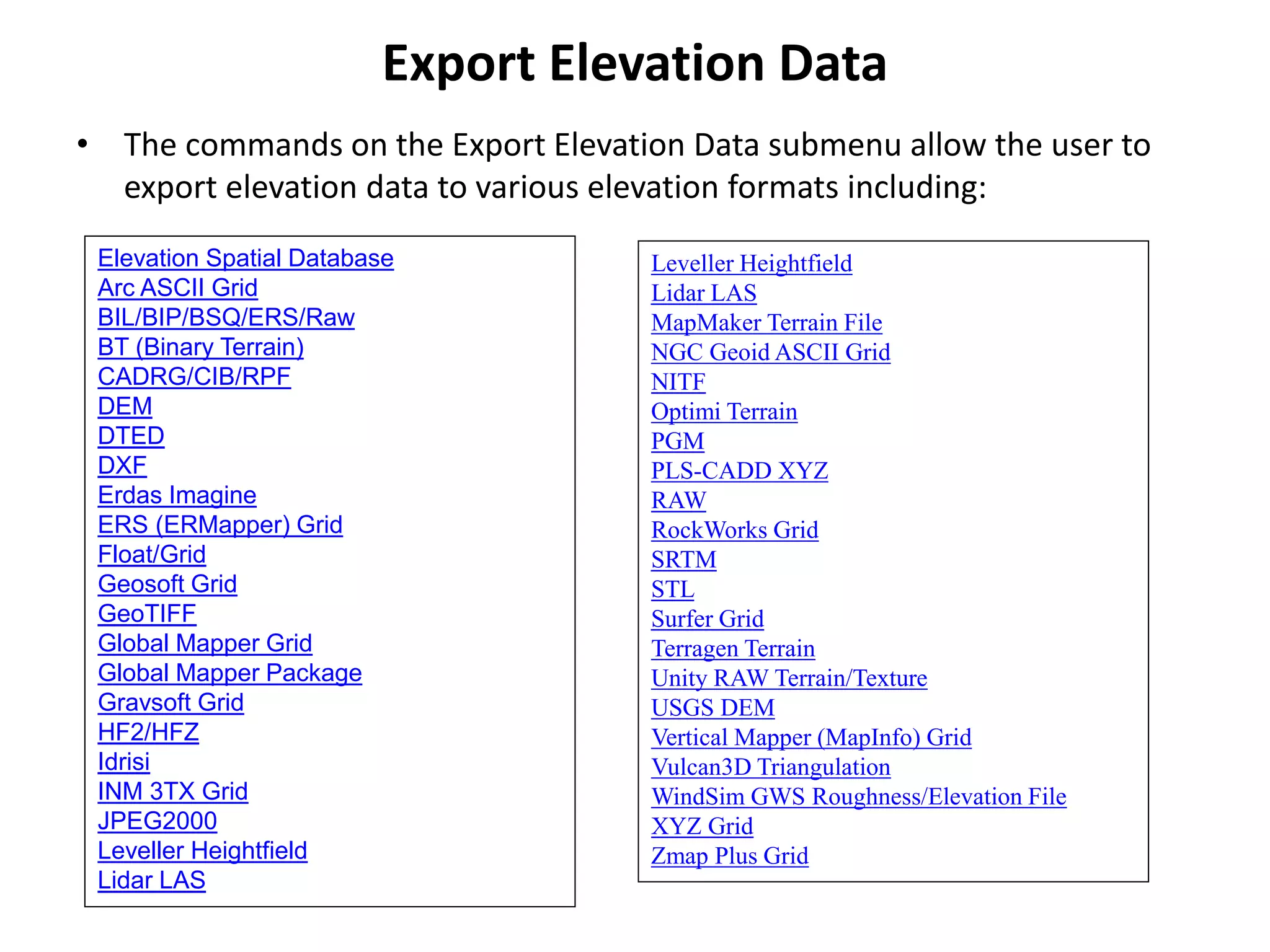 Global mapper tutorial Jimma University Ethiopia | PPT