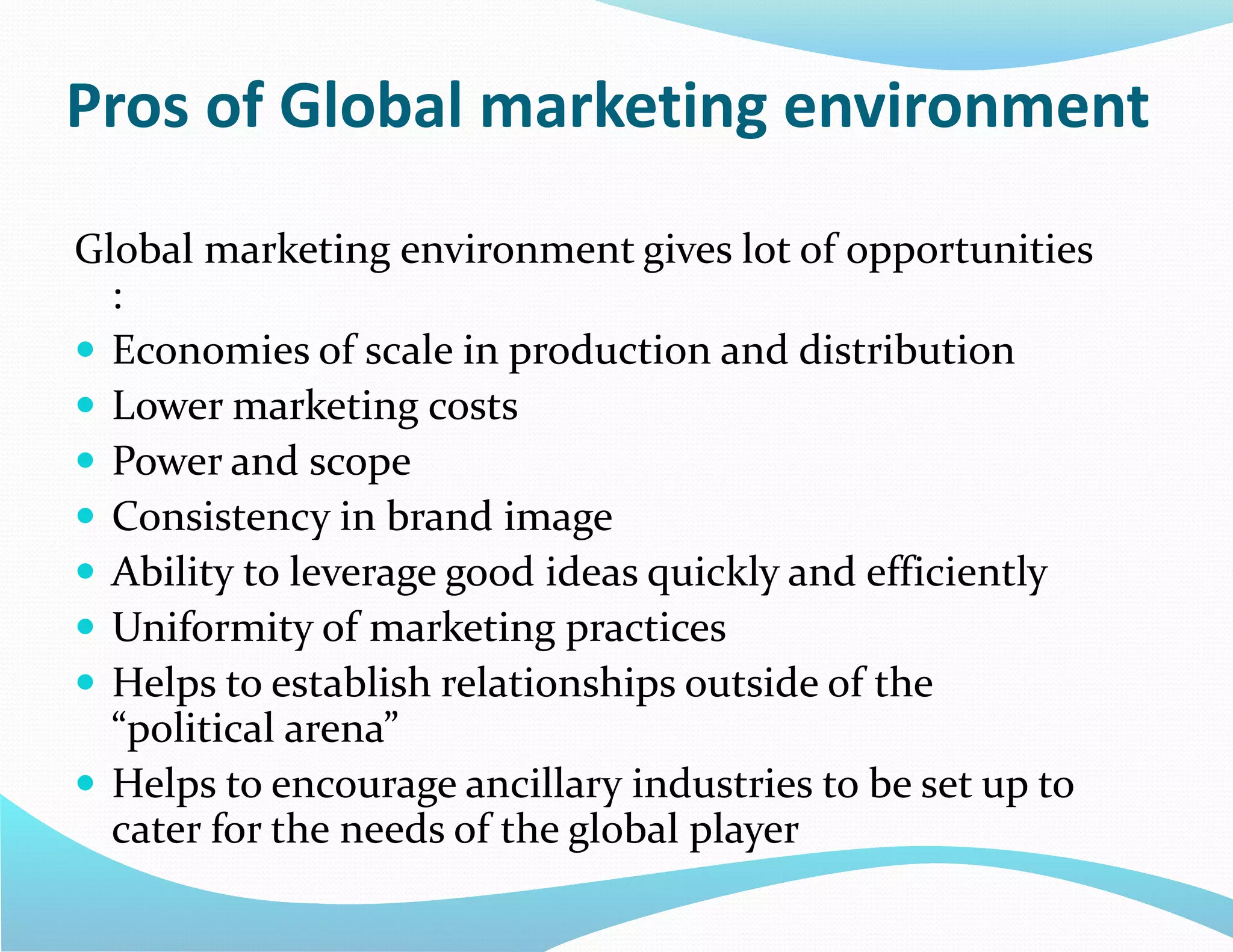 Global Marketing | PPTX