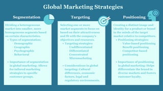 Navigating Global Markets and Strategies for Success | PDF