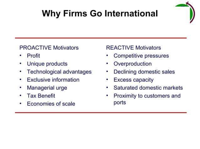 Global marketing introduction | PPT | Political Issues & policy | Politics