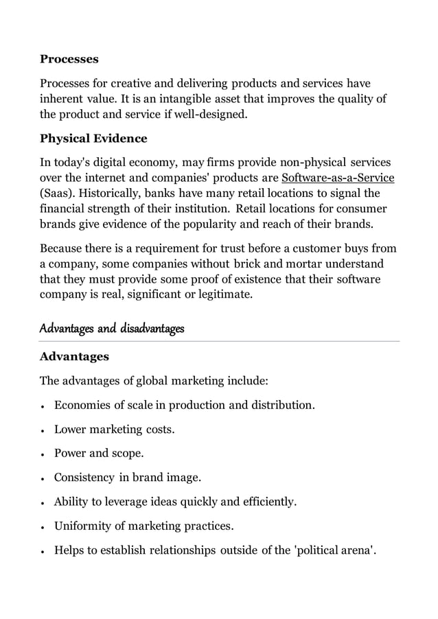 Global marketing assignment of marketing | DOCX