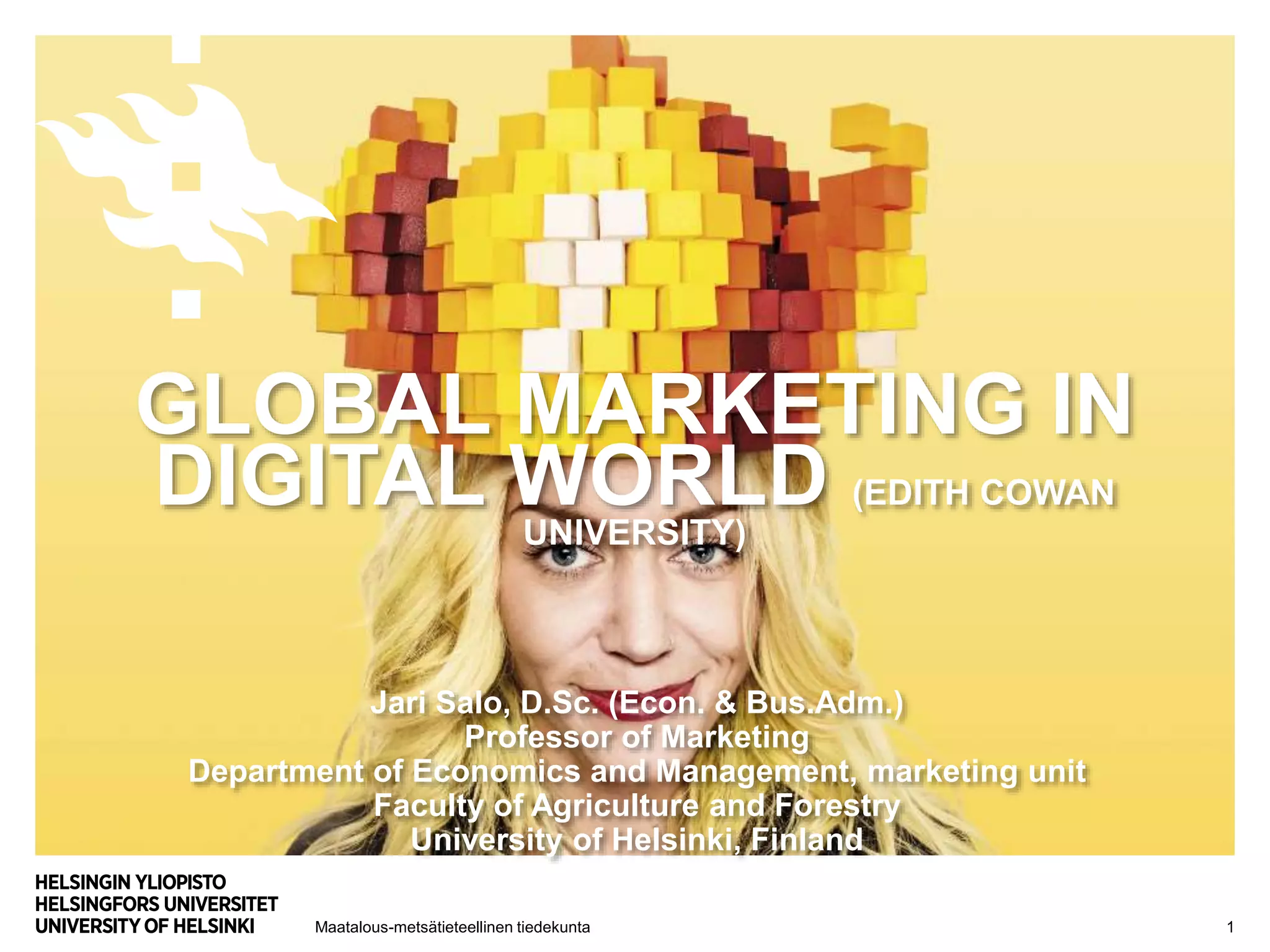 Salo Global marketing in digital world | PPT