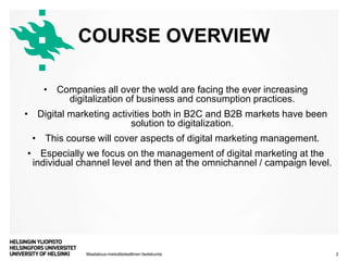 Salo Global marketing in digital world | PPTX