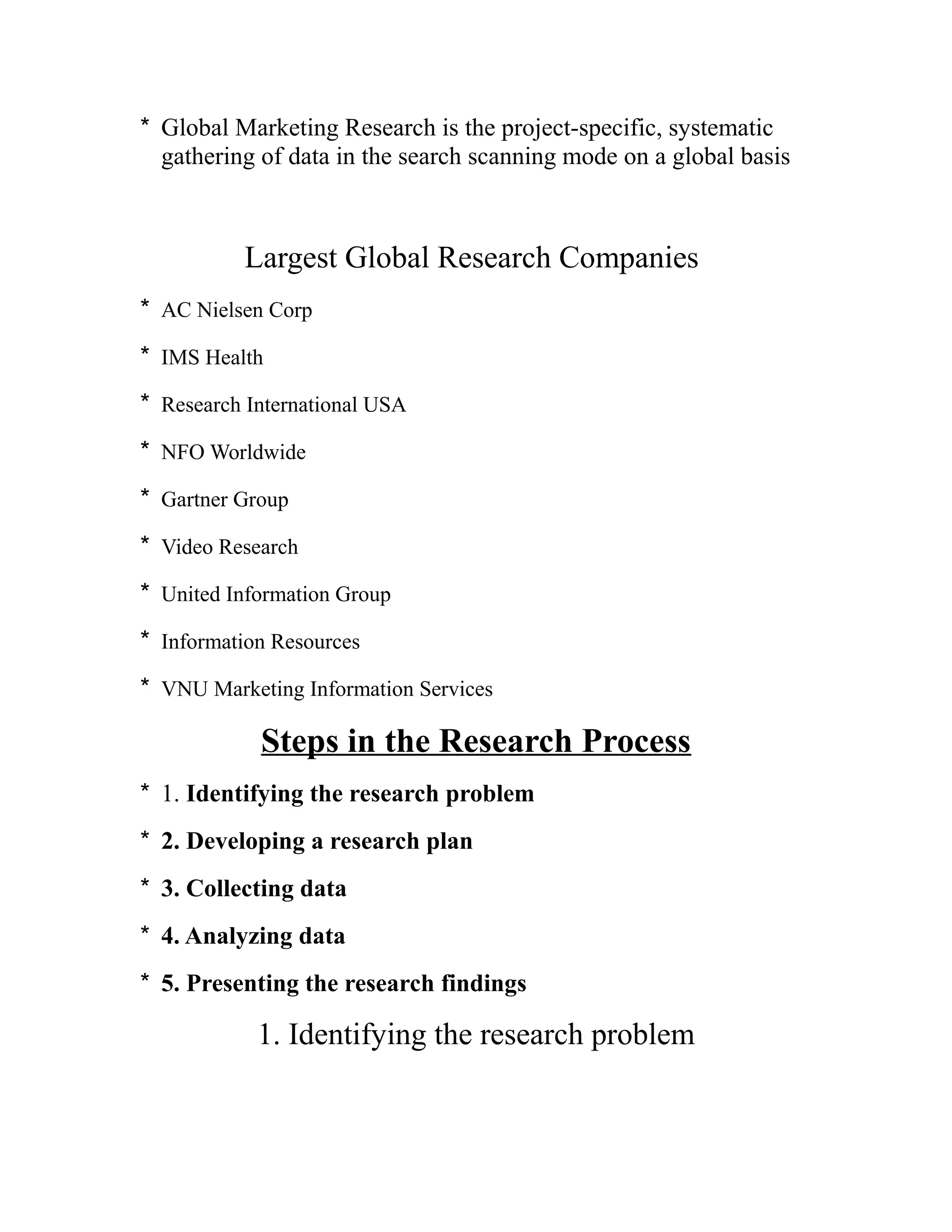 Global marketing research keegan06 final | RTF | Business ...