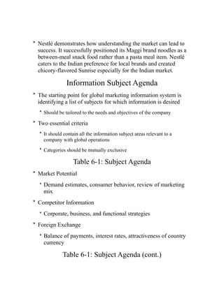 Global marketing research keegan06 final | RTF