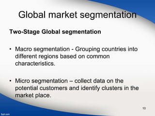 Global marketing strategies | PPTX