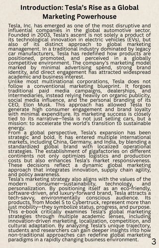 Global Marketing Strategies of Tesla: Navigating Innovation ...