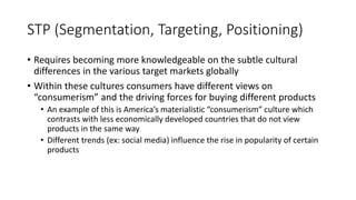 Global marketing strategy | PPT