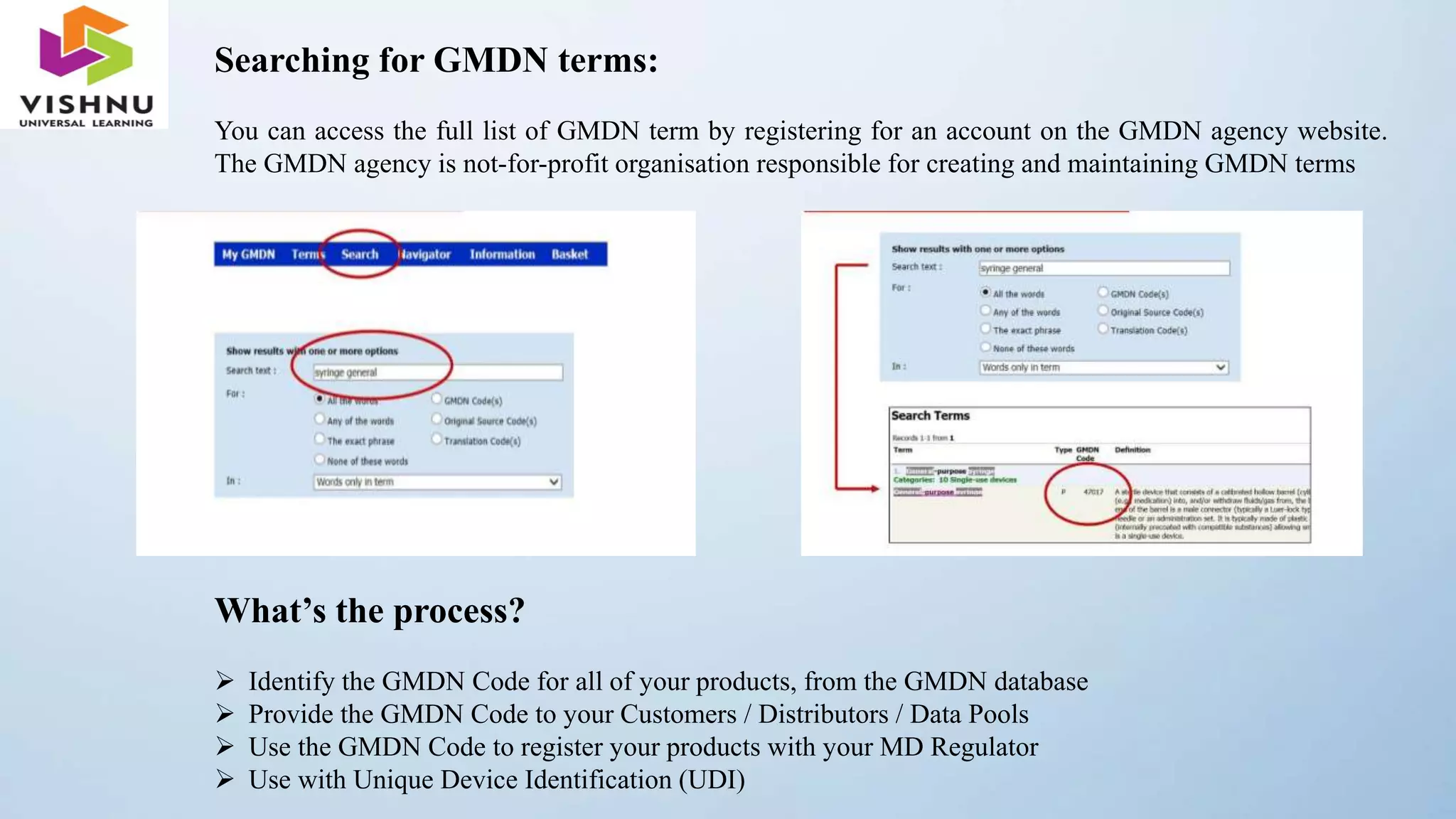 GLOBAL MEDICAL DEVICES NOMENCLATURE.pptx | Technology & Computing