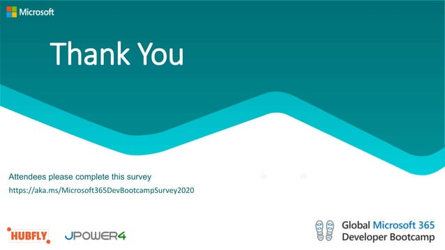 Global M365 Developer Bootcamp 2020 Hyderabad: WELCOME NOTE | PPT