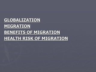 Global migration. | PPT