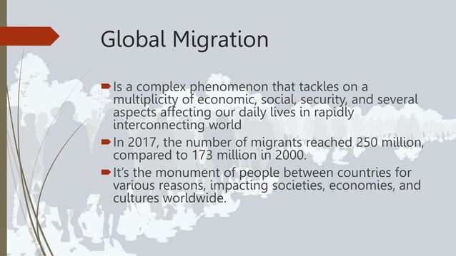 Global migration.pptx | Economy | Business and Finance
