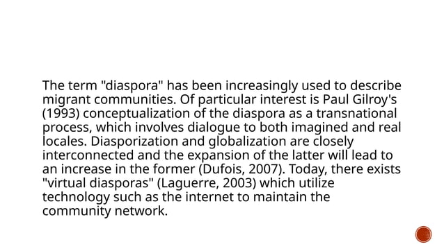 Global Migration powerpoint presentation | PPTX