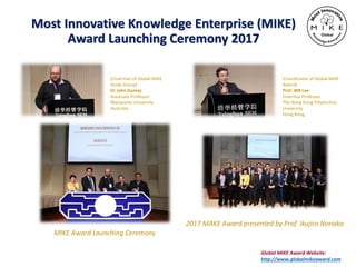Global MIKE Award 2020 | PDF | Awards Shows | Events