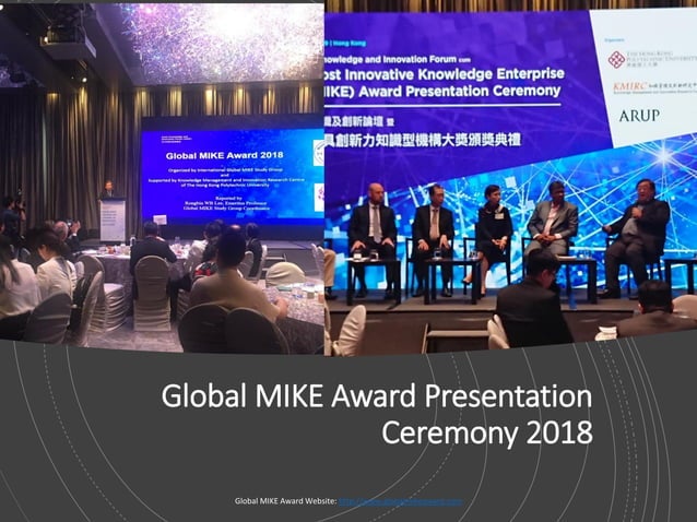 Global MIKE Award 2020 | PPT