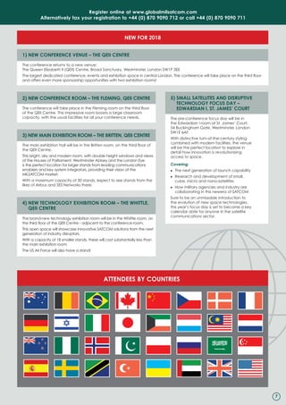 SMi Group's Global MilSatCom 2018 final brochure | PDF