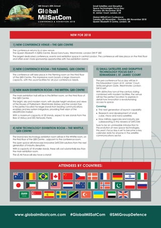 SMi Group's Global MilSatCom 2018 sponsorship prospectus | PDF