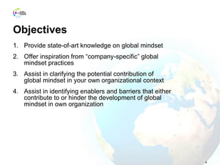 Global mindset concept | PDF