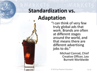 Global mktg chap13 | PPT