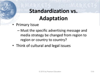 Global mktg chap13 | PPT