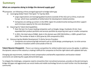 Global mobile talent landscape talent neuron | PPT