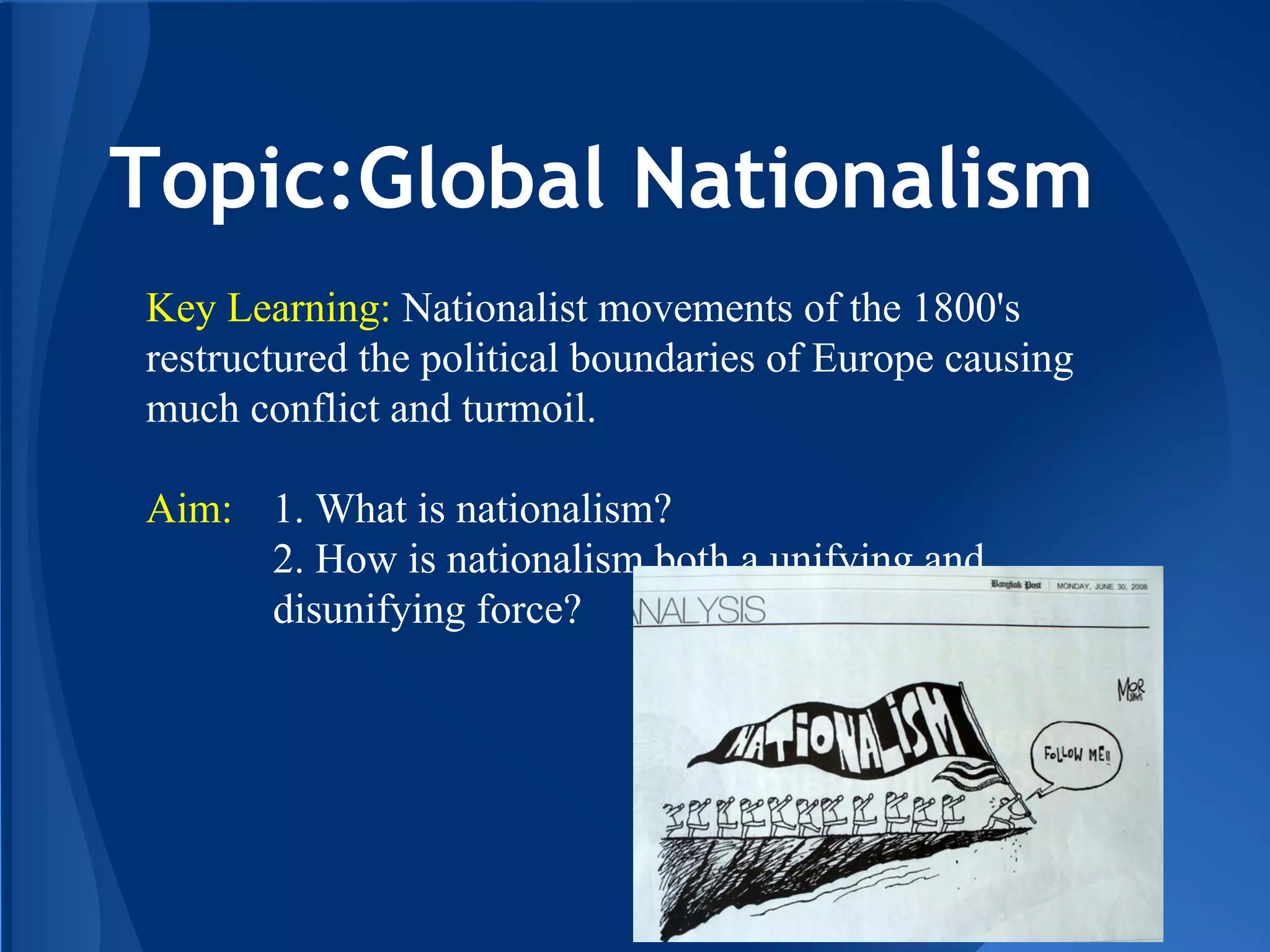 Global nationalism | PDF