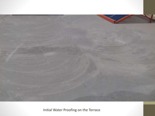 Terrace Water Proofing | PPTX