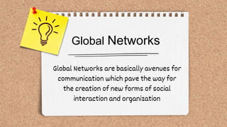 global Networks.pptx | Environment | Science