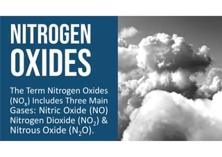 Global Nitrogen Oxides Emissions | PDF
