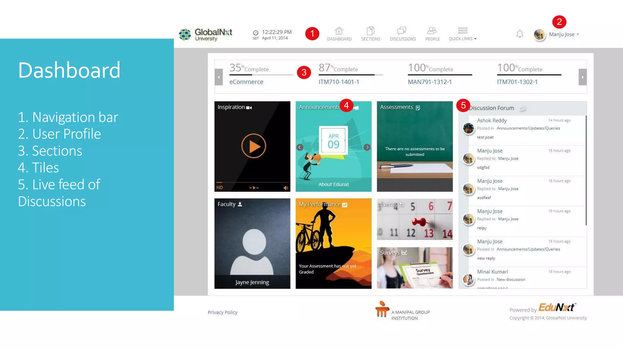 GlobalNxt University - Learning Platform Guide | PPT | Internet | Computing