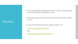 GlobalNxt University - Learning Platform Guide | PPT | Internet | Computing