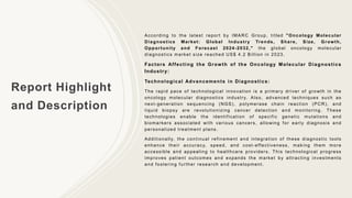 Oncology Molecular Diagnostics Market PPT: Growth, Outlook, Demand, Keyplayer Analysis and ...