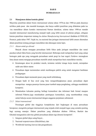 Global operations adidas | DOC