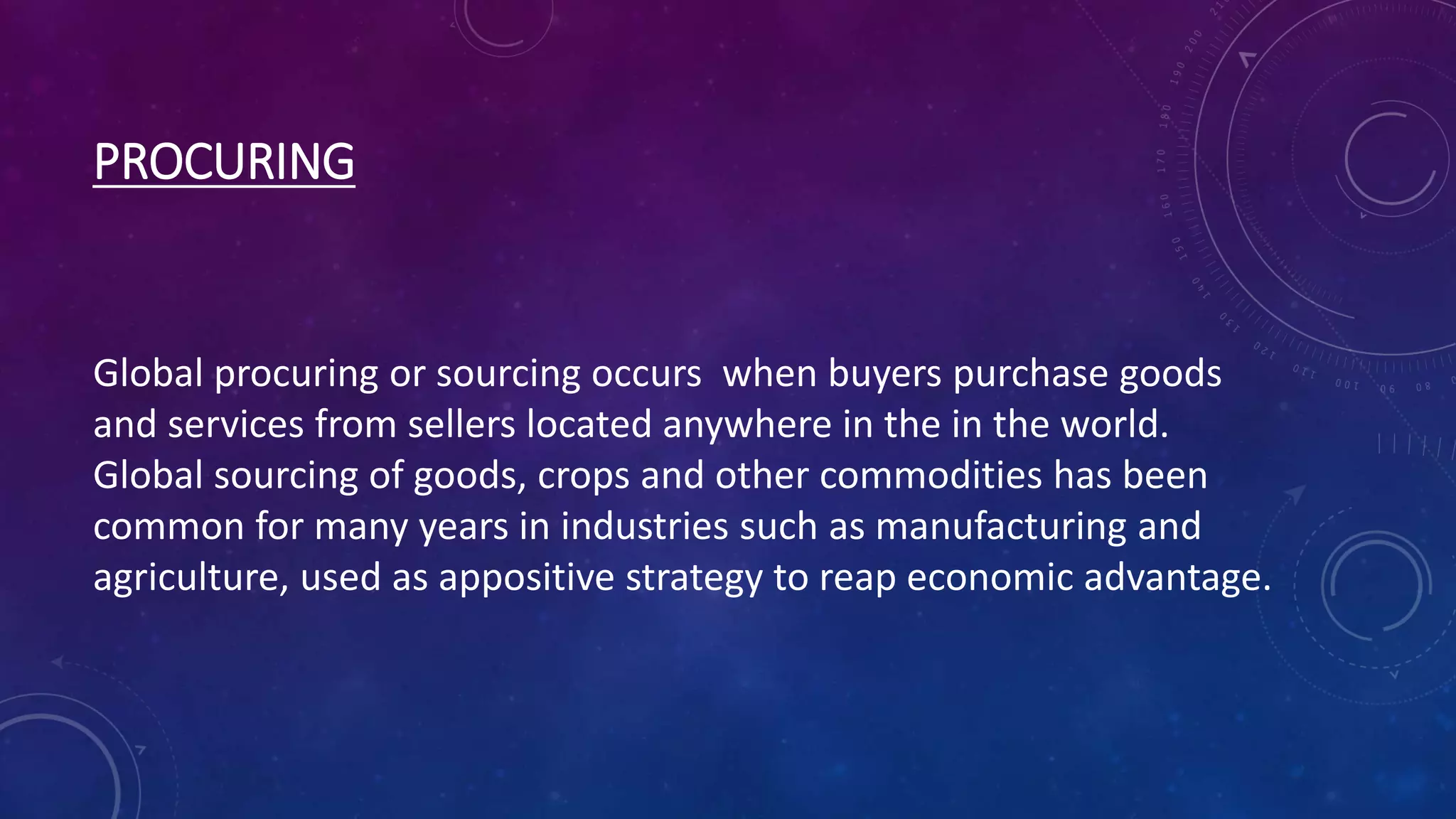 Global operations management | PPTX